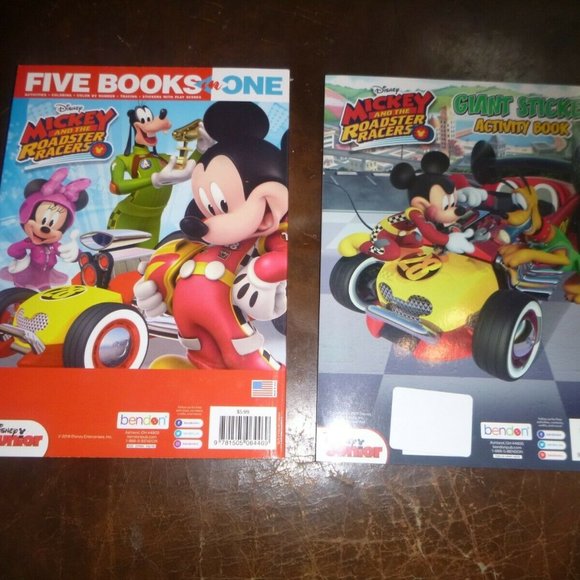 Disney / Bendon | Toys | 2 Disney Junior Activity Books Great ...